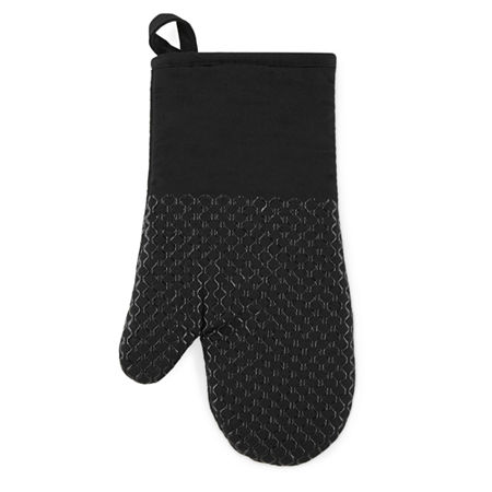 Click here for Cooks Oven Mitt  One Size  Black prices