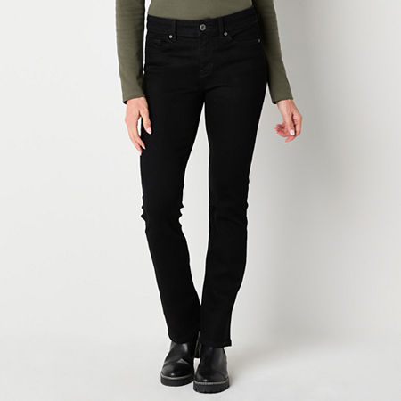 Click here for St. Johns Bay Womens Mid Rise Bootcut Jean  20 Lon... prices