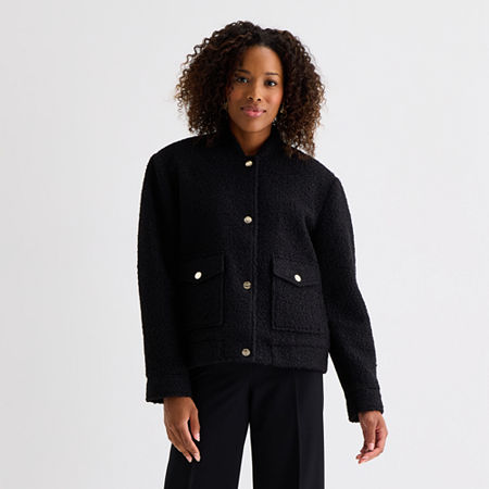 Click here for Gallery Boucle Womens Heavyweight Cropped Jacket... prices