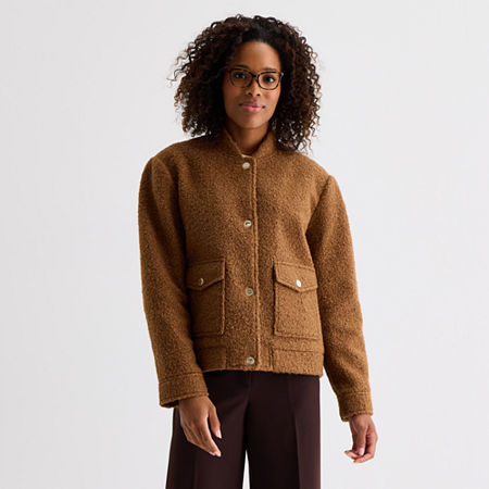 Click here for Gallery Boucle Womens Midweight Cropped Jacket  Xx... prices