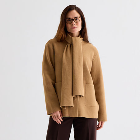 Click here for Liz Claiborne Womens Midweight Peacoat  Small  Bei... prices