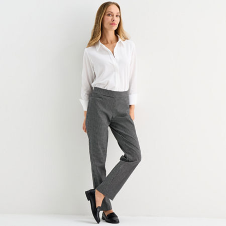 Click here for Liz Claiborne Lisa Womens Straight Mid Rise Pull-O... prices