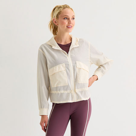 Click here for Xersion Womens Lightweight Woven Windbreaker  X-sm... prices