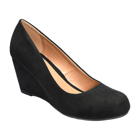 Click here for CL by Laundry Nima Womens Round Closed Toe Wedge H... prices