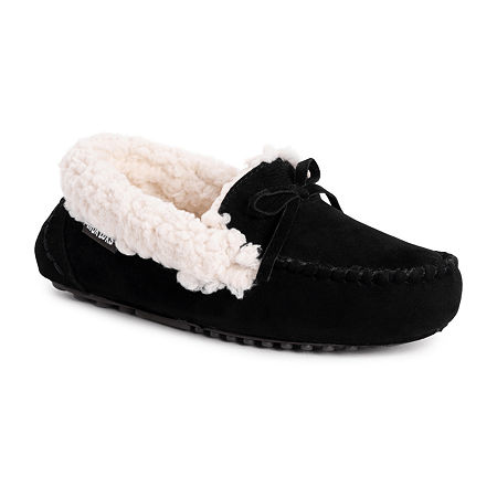 Click here for Muk Luks Womens Jaylah Slippers - Black prices