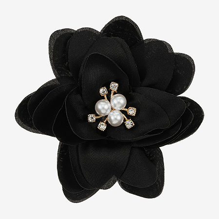 Click here for Bijoux Bar Glass Brooch  One Size  Black prices