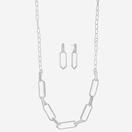 Click here for Liz Claiborne Collar Necklace & Drop Earring Women... prices