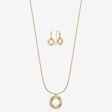 Click here for Liz Claiborne Pendant Necklace & Drop Earring Wome... prices