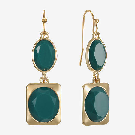 Click here for Liz Claiborne Womens Oval Rectangular Drop Earring... prices