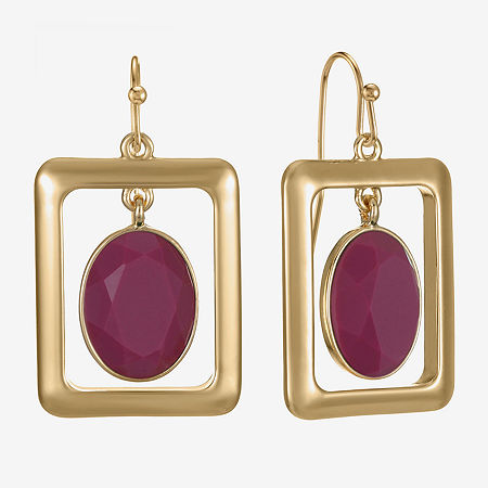 Click here for Liz Claiborne Womens Oval Rectangular Drop Earring... prices