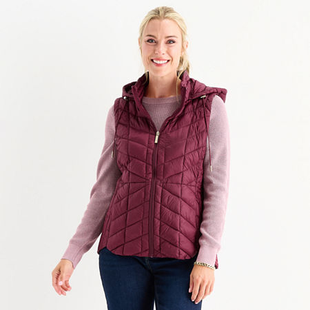 Click here for Liz Claiborne Womens Lightweight Puffer Vest  Xx-l... prices