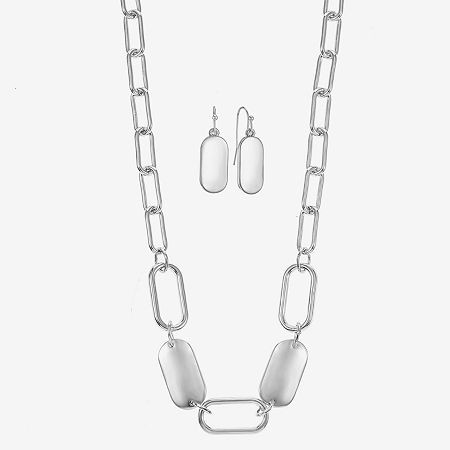 Click here for Liz Claiborne Textured Paperclip Collar Necklace &... prices