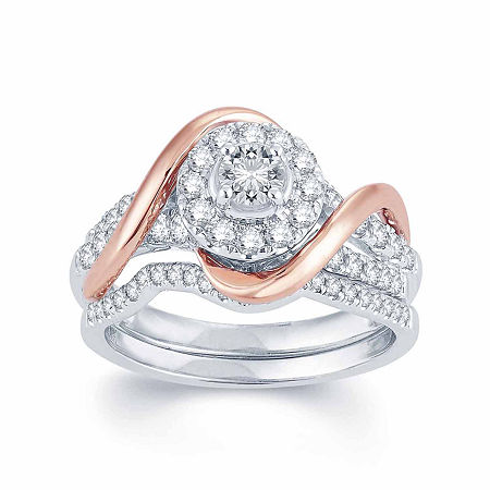 Click here for 1 CT.T.W. Natural Diamond 14K Two-Tone Gold Engage... prices