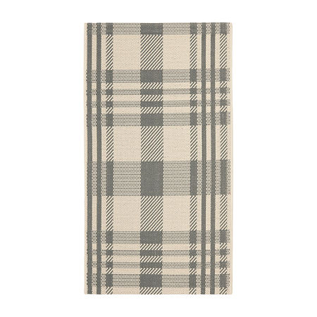 Click here for Safavieh Courtyard Collection Cori Plaid Indoor/Ou... prices