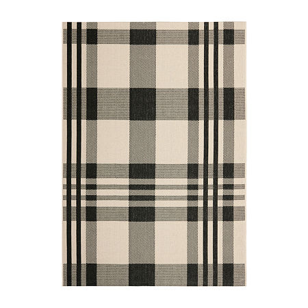 Click here for Safavieh Courtyard Collection Cori Plaid Indoor/Ou... prices