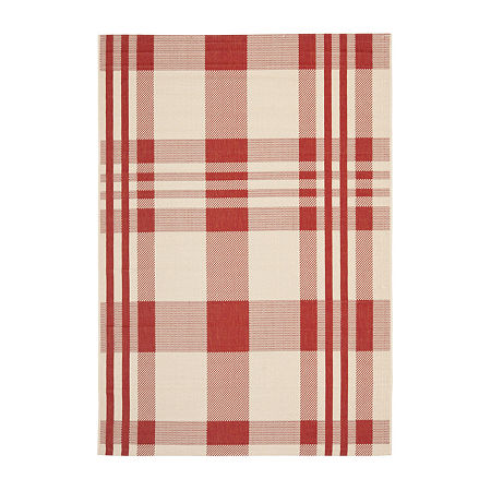 Click here for Safavieh Courtyard Collection Cori Plaid Indoor/Ou... prices