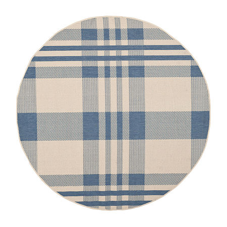 Click here for Safavieh Courtyard Collection Cori Plaid Indoor/Ou... prices