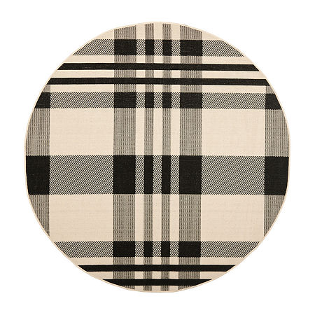 Click here for Safavieh Courtyard Collection Cori Plaid Indoor/Ou... prices