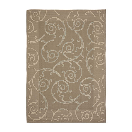 Click here for Safavieh Courtyard Collection Hoyt Floral Indoor/O... prices
