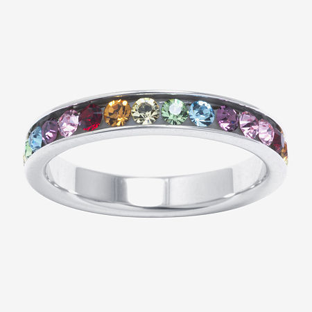 Click here for Sparkle Allure Womens Multi Color Crystal Pure Sil... prices