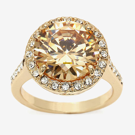 Click here for Sparkle Allure Womens White Crystal 14K Gold Over... prices