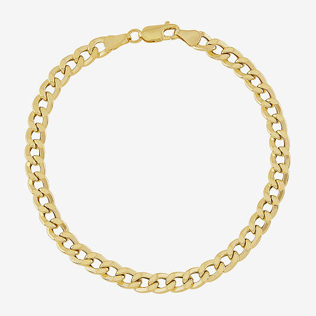 Click here for Mens 10K Gold 8.5 - 10 Inch 6mm Semi-Solid Curb Br... prices