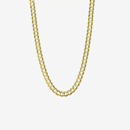 Click here for 14K Yellow Gold 4.65 MM Curb Necklace 20  One Size prices