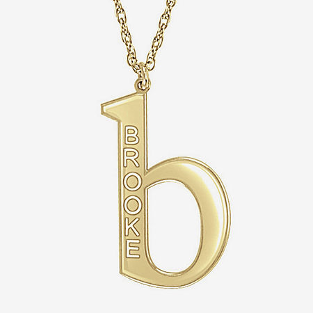 Click here for Personalized 28mm Initial Pendant Necklace  One Si... prices
