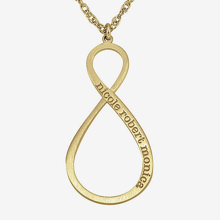 Click here for Personalized Infinity Name Pendant Necklace  One S... prices