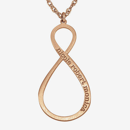 Click here for Personalized Infinity Name Pendant Necklace  One S... prices