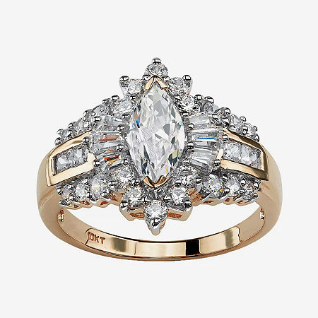 Click here for DiamonArt Womens 2 1/5 CT. T.W. White Cubic Zircon... prices