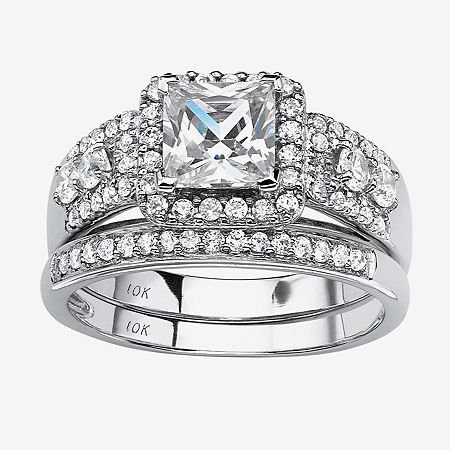 Click here for DiamonArt Womens 1 7/8 CT. T.W. White Cubic Zircon... prices