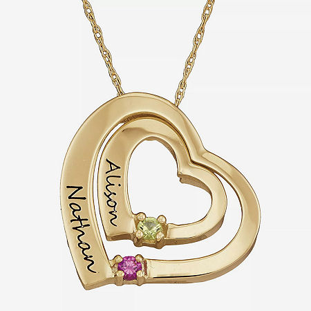 Click here for Personalized Simulated Birthstone Engraved Double... prices