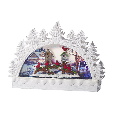 Click here for Roman 9 Led Swirl Arch Cardinals Christmas Tableto... prices