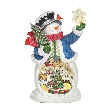 Click here for Roman 13 Led Snowman Plays Music Christmas Tableto... prices