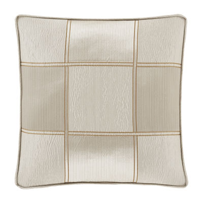 Queen Street Benton Ivory Square Throw Pillow, Color: Ivory - JCPenney