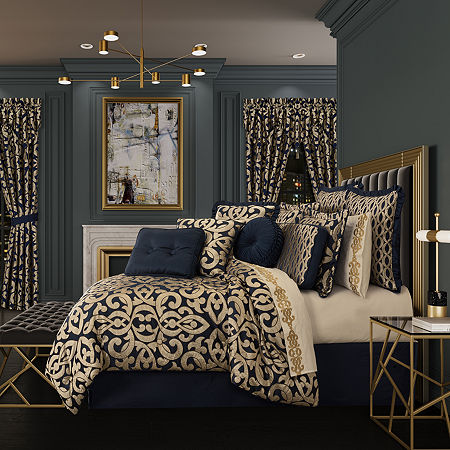 Click here for J Queen New York Biagio 4 Piece Comforter Set  Que... prices