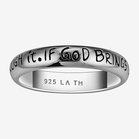 Click here for Footnotes Faith Womens 4MM Sterling Silver Band  9 prices