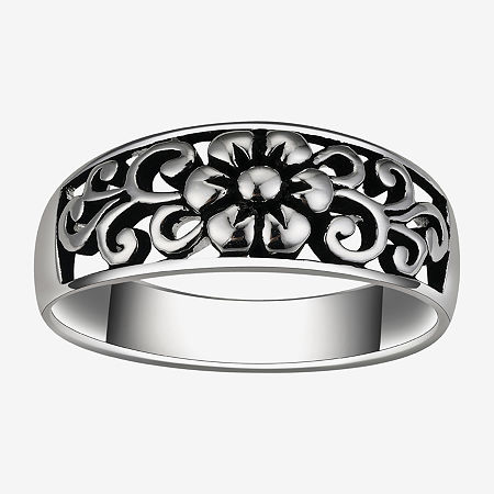 Click here for Footnotes Filigree Womens 7MM Sterling Silver Flow... prices