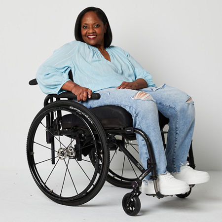Click here for a.n.a Plus Womens High Rise Adaptive Slim Straight... prices