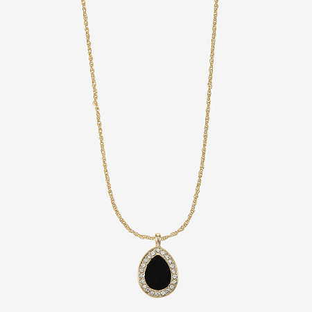 Click here for Monet Jewelry Gold Tone Velvet Halo Womens Glass 1... prices