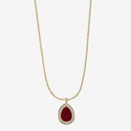 Click here for Monet Jewelry Gold Tone Velvet Halo Womens Glass 1... prices