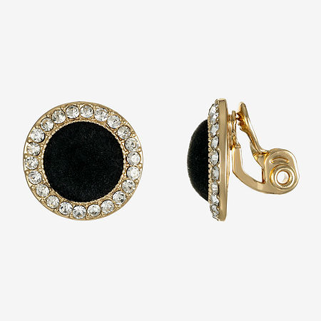 Click here for Monet Jewelry Gold Tone Black Velvet Halo Womens G... prices