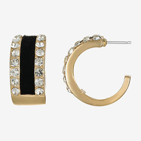Click here for Monet Jewelry Gold Tone Black Velvet Halo Womens G... prices