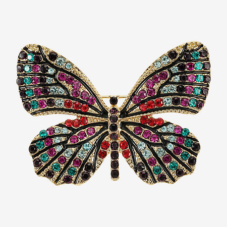Click here for Monet Jewelry Gold Tone Monarch Multi Color Glass... prices