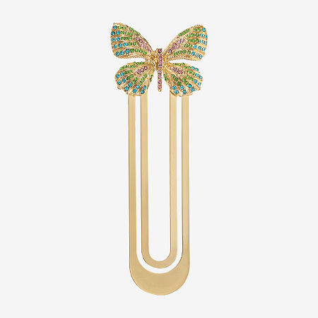 Click here for Monet Jewelry Gold Tone Multi Butterfly Bookmark... prices