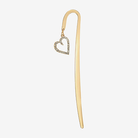 Click here for Monet Jewelry Gold Tone Shepherds Hook Initial Cha... prices