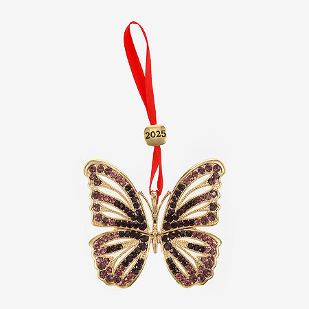 Click here for Monet Jewelry Gold Tone Purple Christmas Ornament... prices