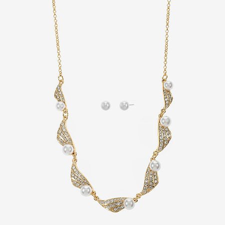 Click here for Monet Jewelry Gold Tone Collar Frontal Twist Neckl... prices