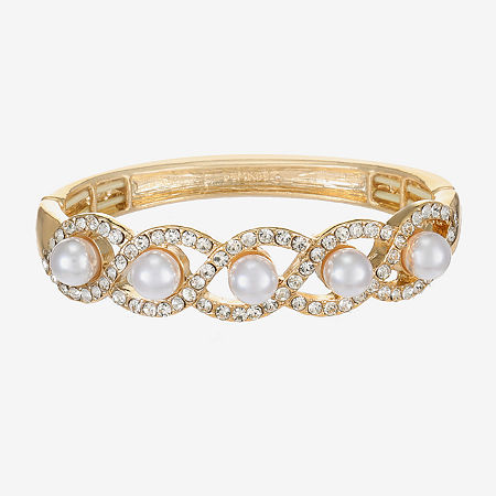 Click here for Monet Jewelry Gold Tone Twist Womens Glass Simulat... prices
